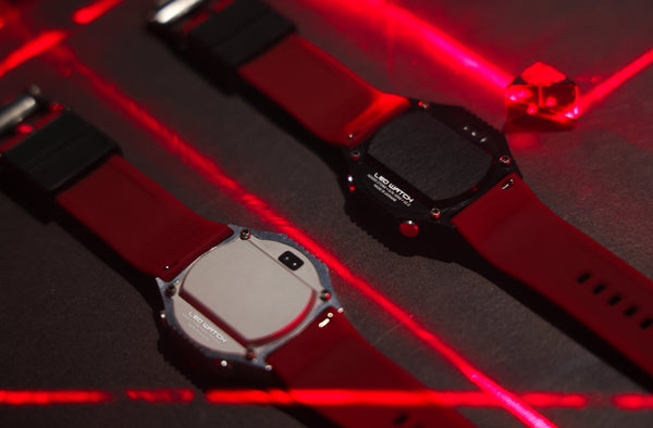 RETRO LED WATCH 'TimeRed' - NixoidStore