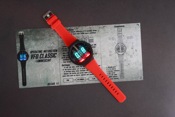 Nixie Tube Watch 'Classic VFD' - NixoidStore